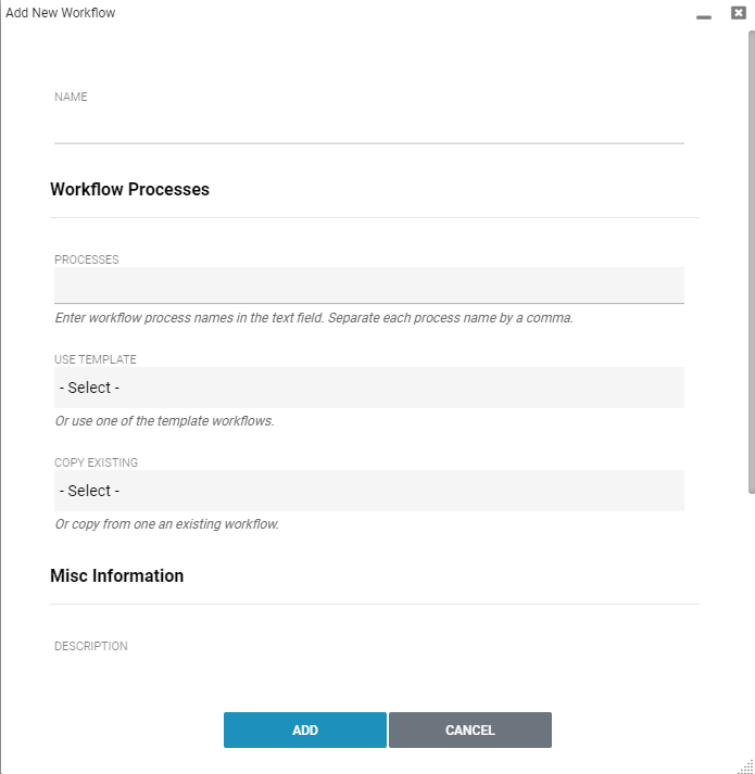 Creating Workflows - TACTIC Project